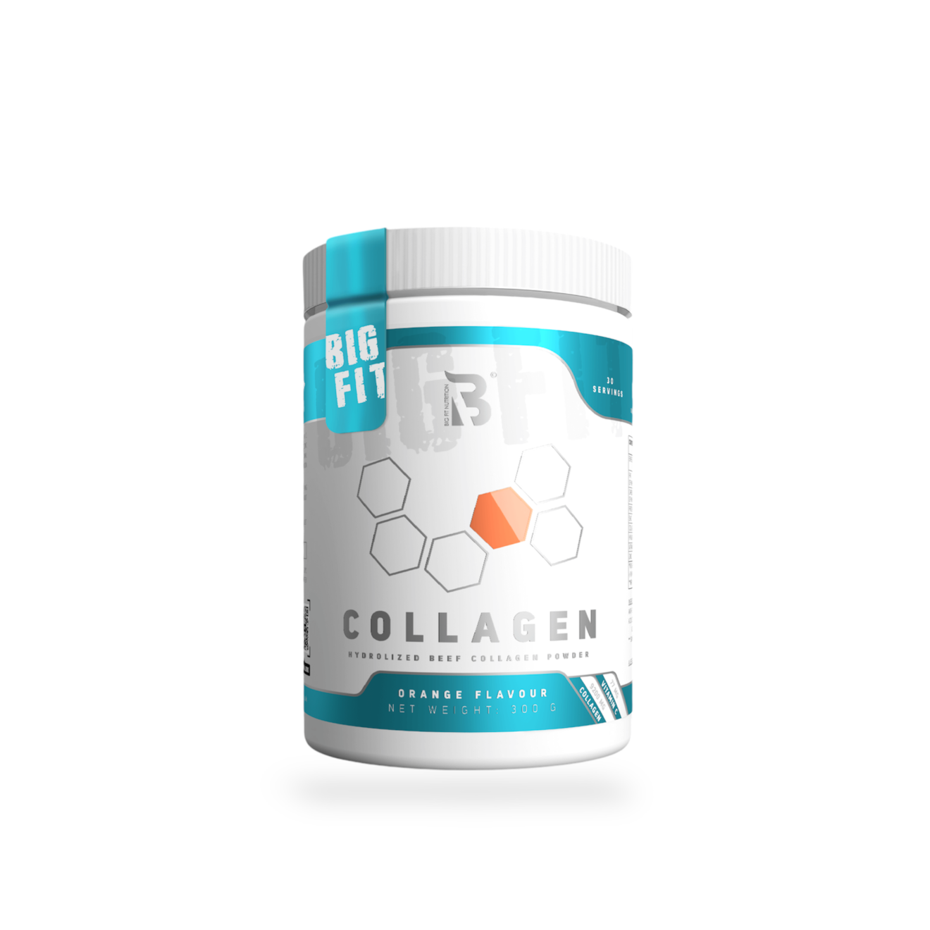 Collagen Powder , Flavored, 30 servings, 300g – Big Fit Nutrition